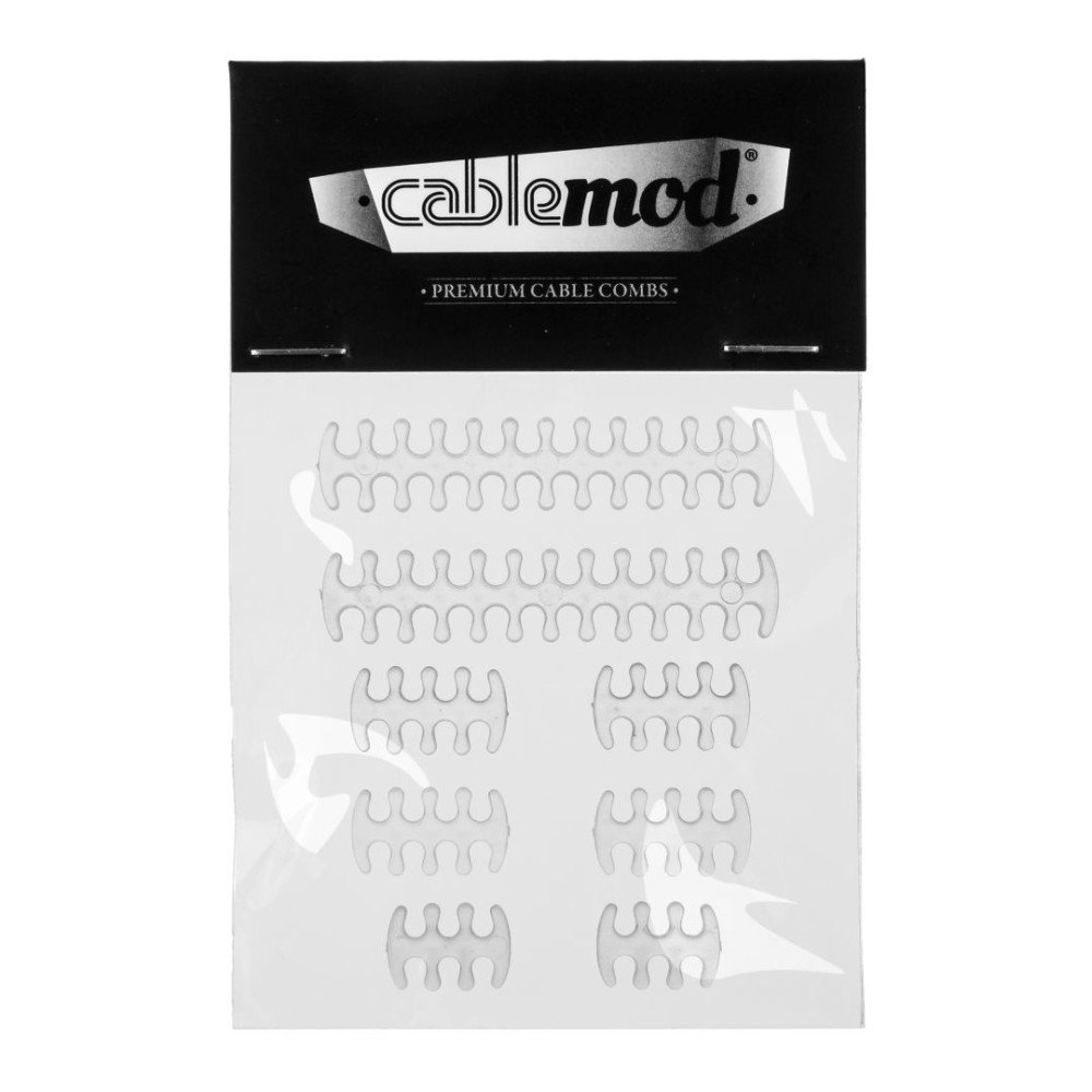 CableMod C-Series ModFlex Basic Cable Comb Kit - Transparent for US ...