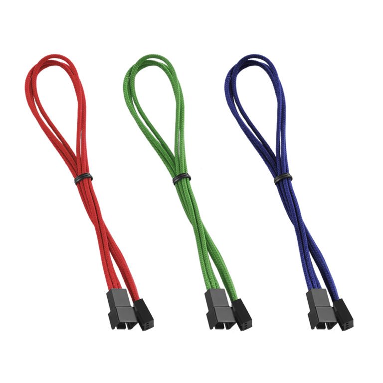 CableMod ModFlex 3-pin Fan Cable Extension 30cm for US Customers