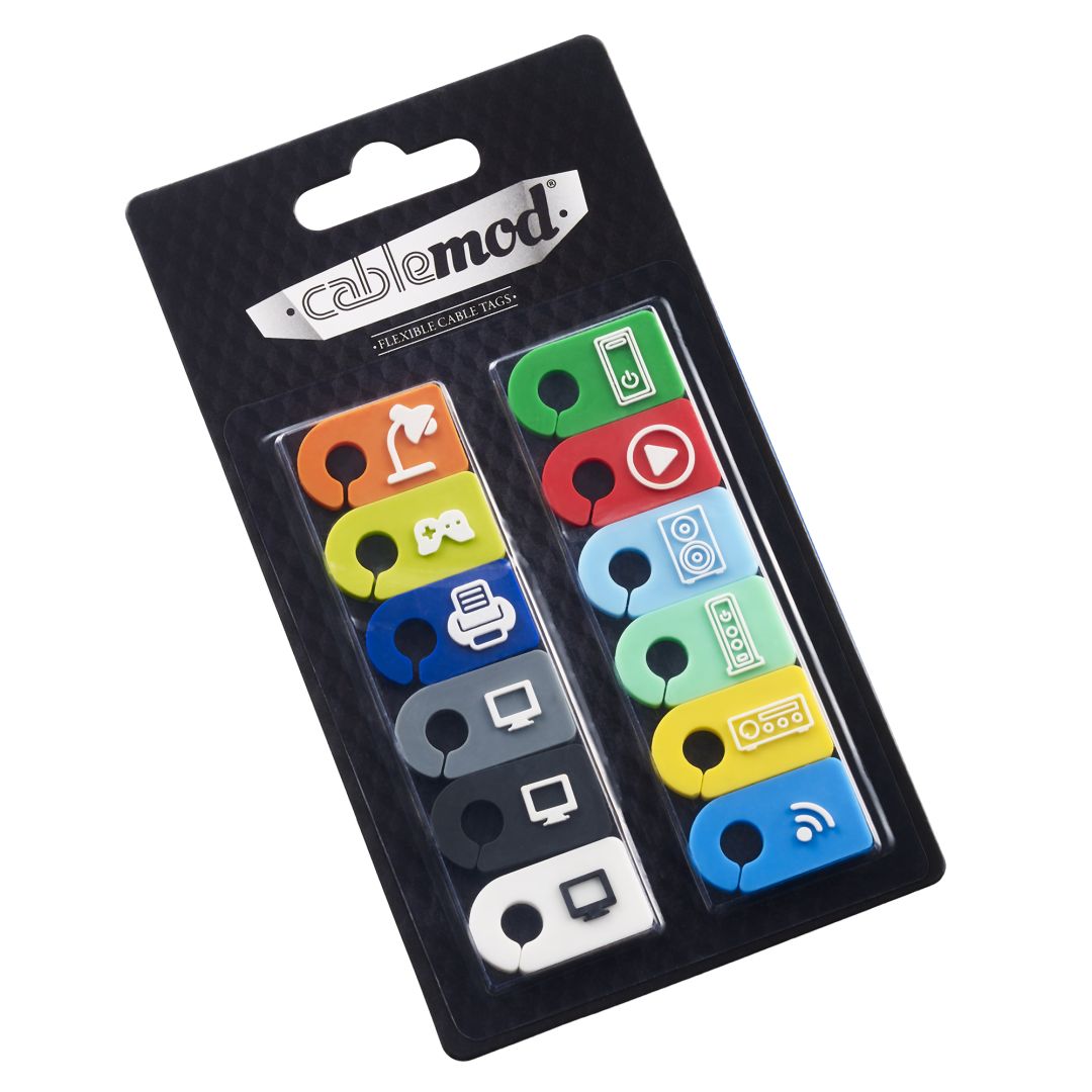CableMod Cable Tag Kit - Series 1 for US Customers