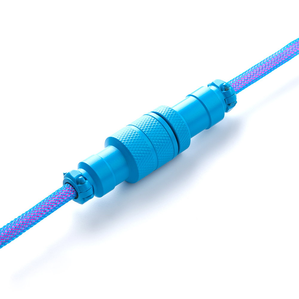 CableMod Pro Coiled Keyboard Cable (Galaxy Blue, USB A to USB Type C ...