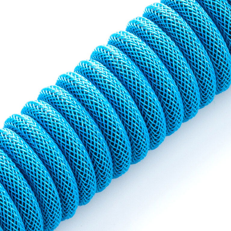 CableMod Pro Coiled Keyboard Cable (Spectrum Blue, USB A to USB Type C ...