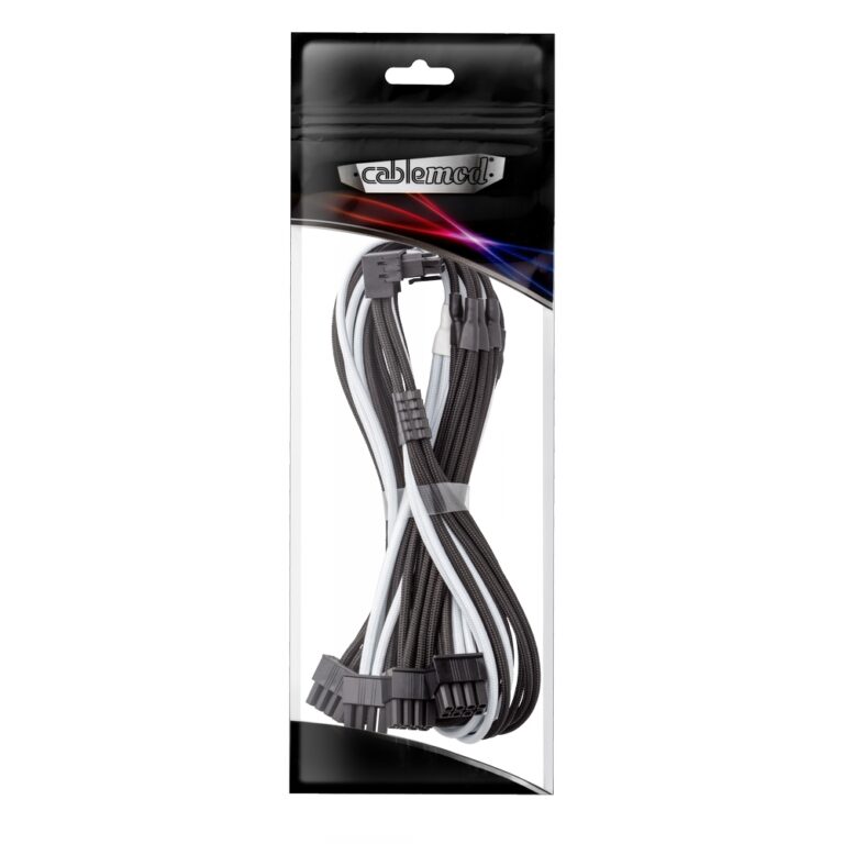 CableMod RT-Series Pro ModFlex Sleeved 12V-2x6 12VHPWR 90° StealthSense ...